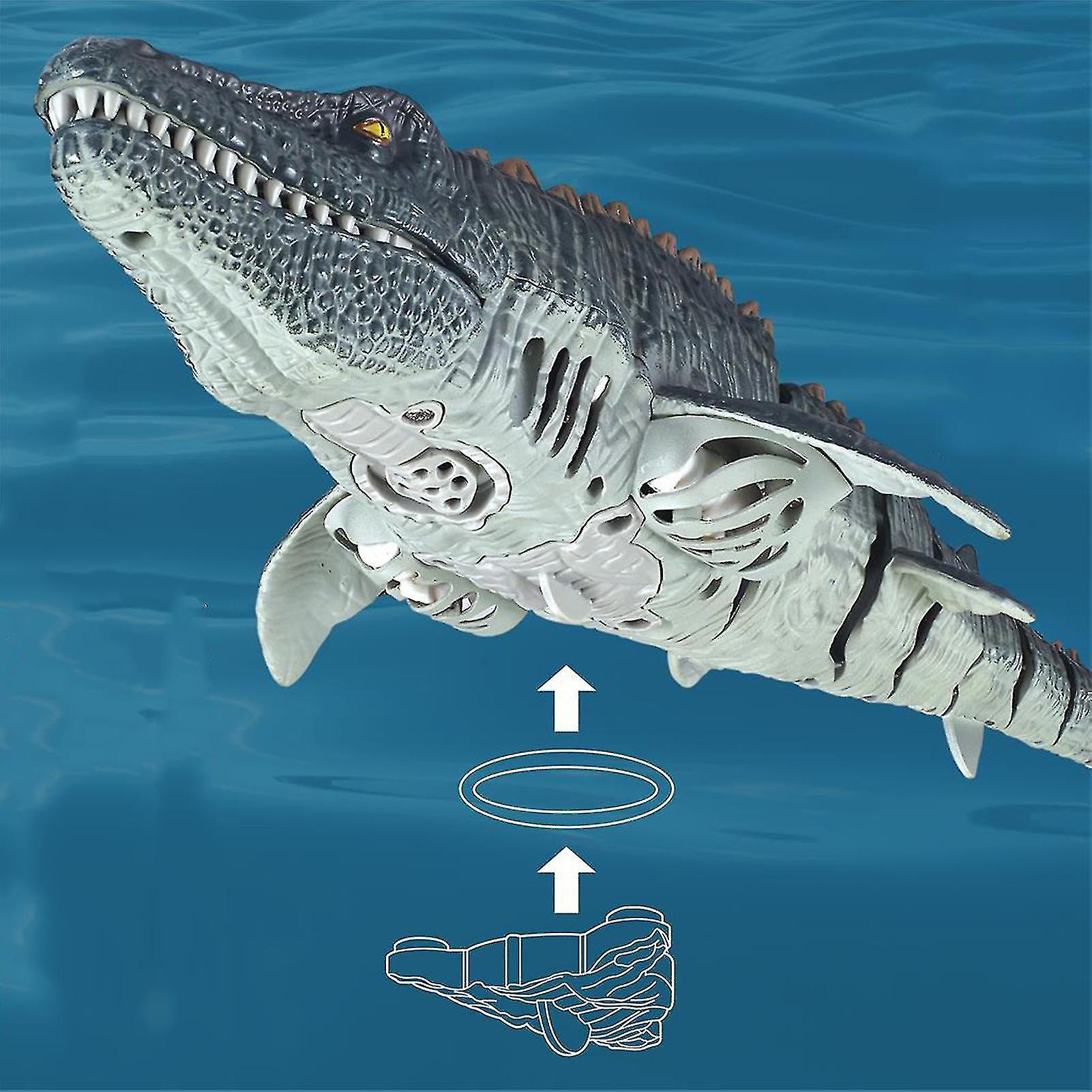 Realistic Mosasaurus Diving Toys For Kid Remote Control Mosasaurus Toy ...