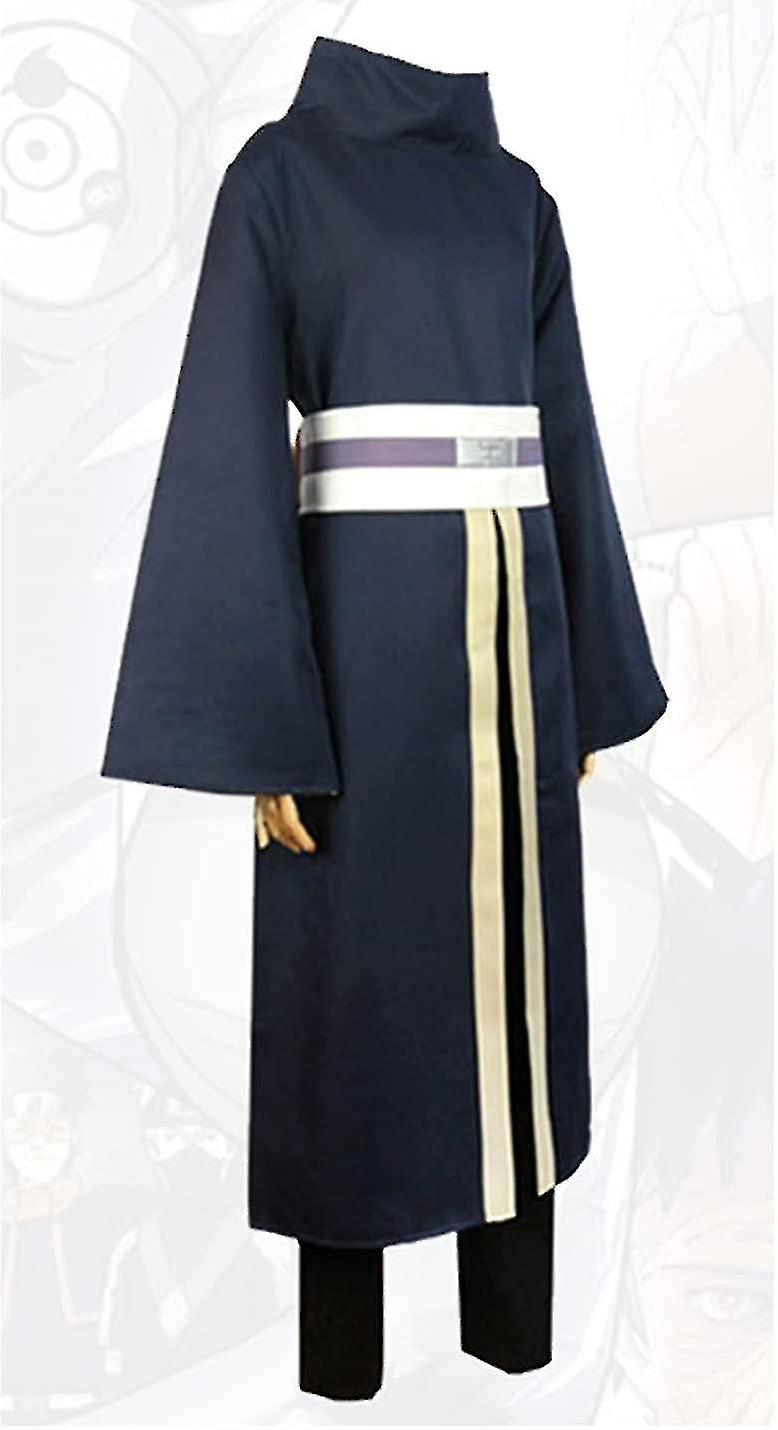 Naruto Uchiha Obito Cosplay Anime Costume Halloween Party Uniform Suits ...