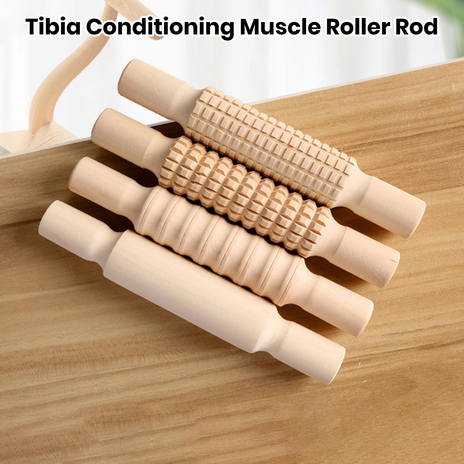Tibial conditioning muscle roller bar Muay Thai Taekwondo body massager ...
