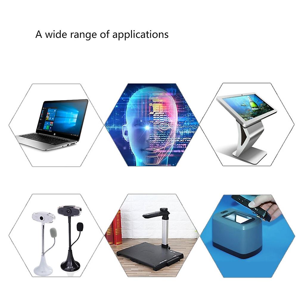 Micro FPC 648x488 GC0308 Camera Module 0.3MP Fixed Focus Lens ...