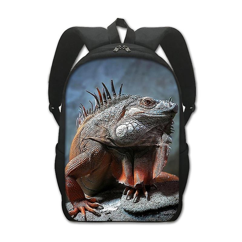 Crested Gecko / Bearded Dragon Backpack For Teenager Boys Girls Pet ...