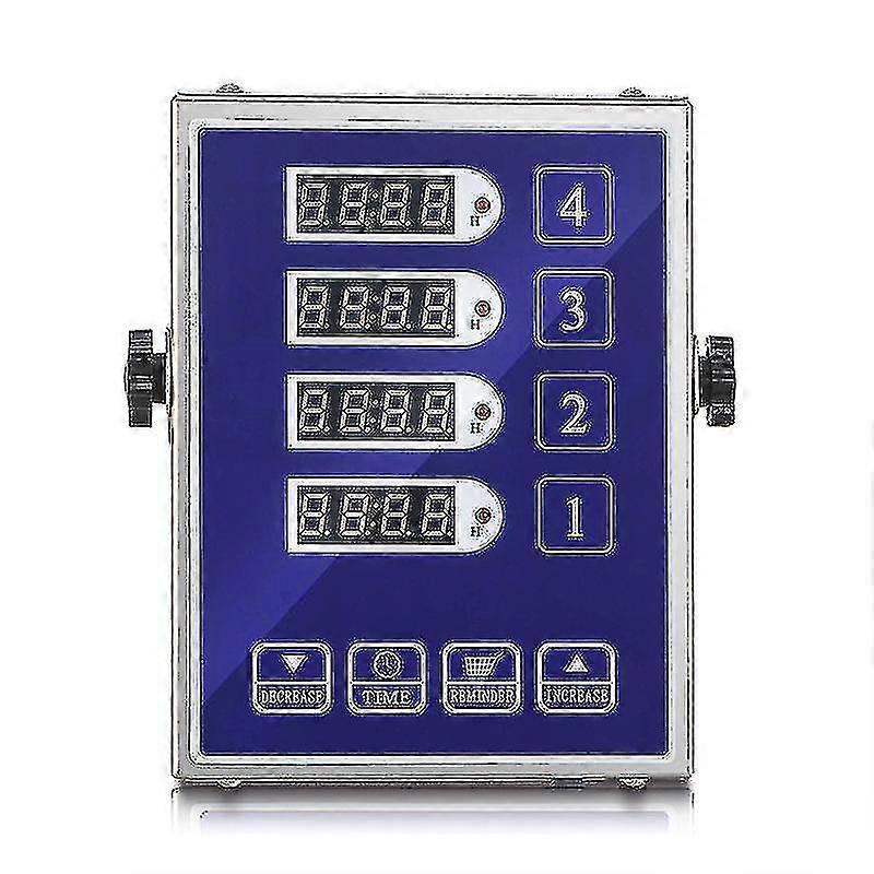 Commercial 4 Channel Kitchen Timer Restaurant Timer Loud Alarm Cooking ...