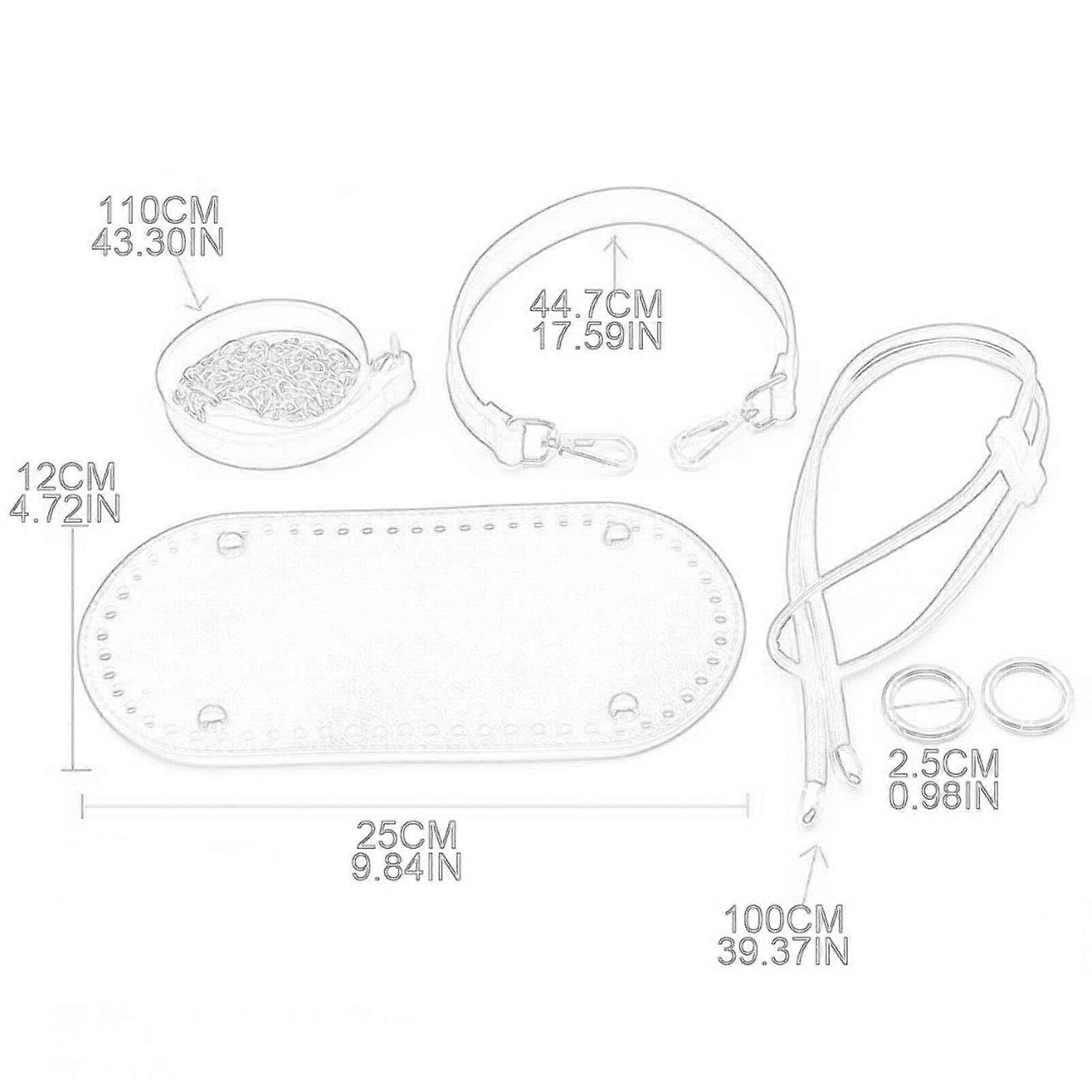 Gehaakte Tas Bodem Basis Gehaakte Tas Maken Set Voor Handtas Tote ...