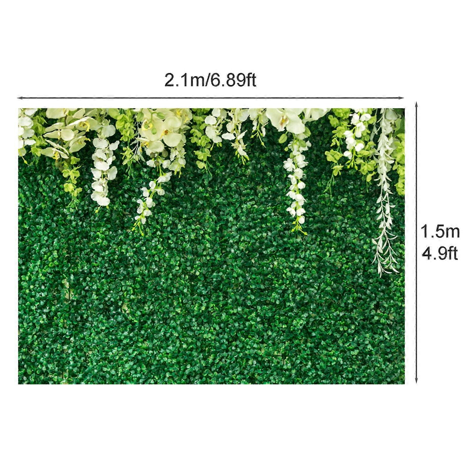 Green Backdrop Greenery Wall Backdrop Green Leaves Backdrop Green Grass ...