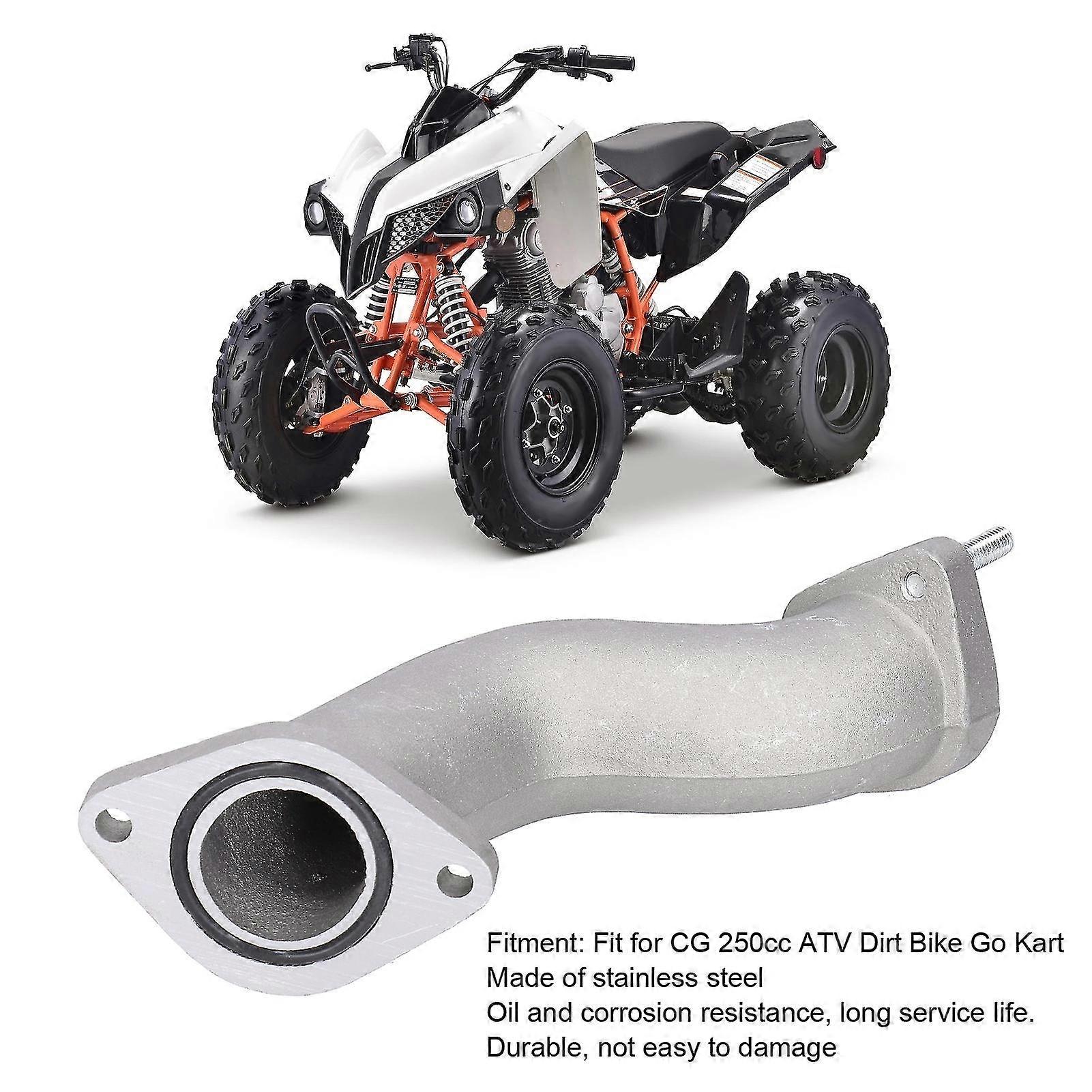 Intake Manifold Pipe 30mm SShape Accessory Fit for CG 250cc ATV Dirt ...