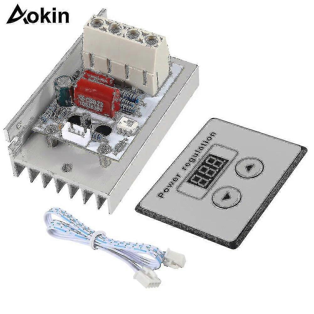 Ac 220v 80a 10000w High Power Digital Scr Pwm Motor Speed Controller ...