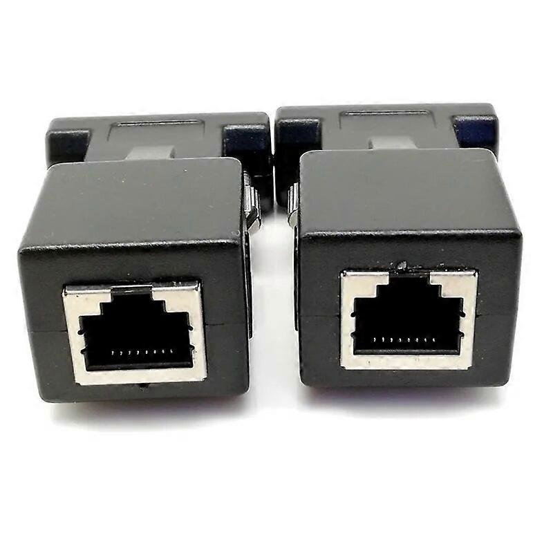 15pin VGA Female To RJ-45 Female Connector Card VGA RGB HDB Extender To ...