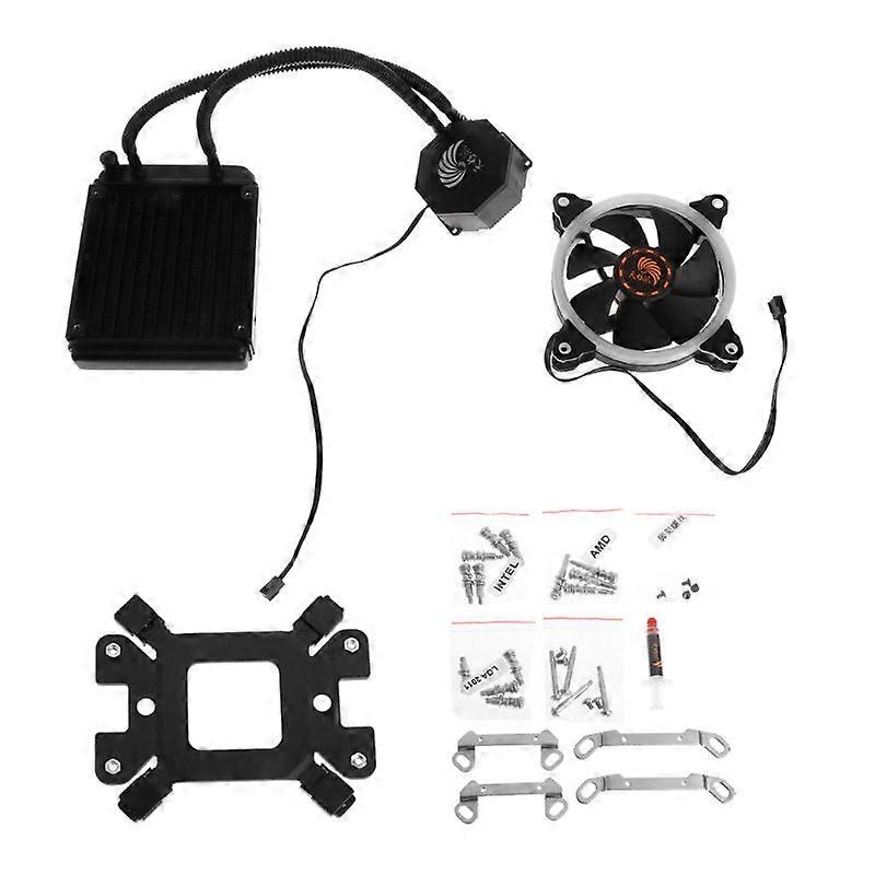 Liquid Freezer Cooling System CPU Cooler Fan Fluid Dynamic Bearing ...