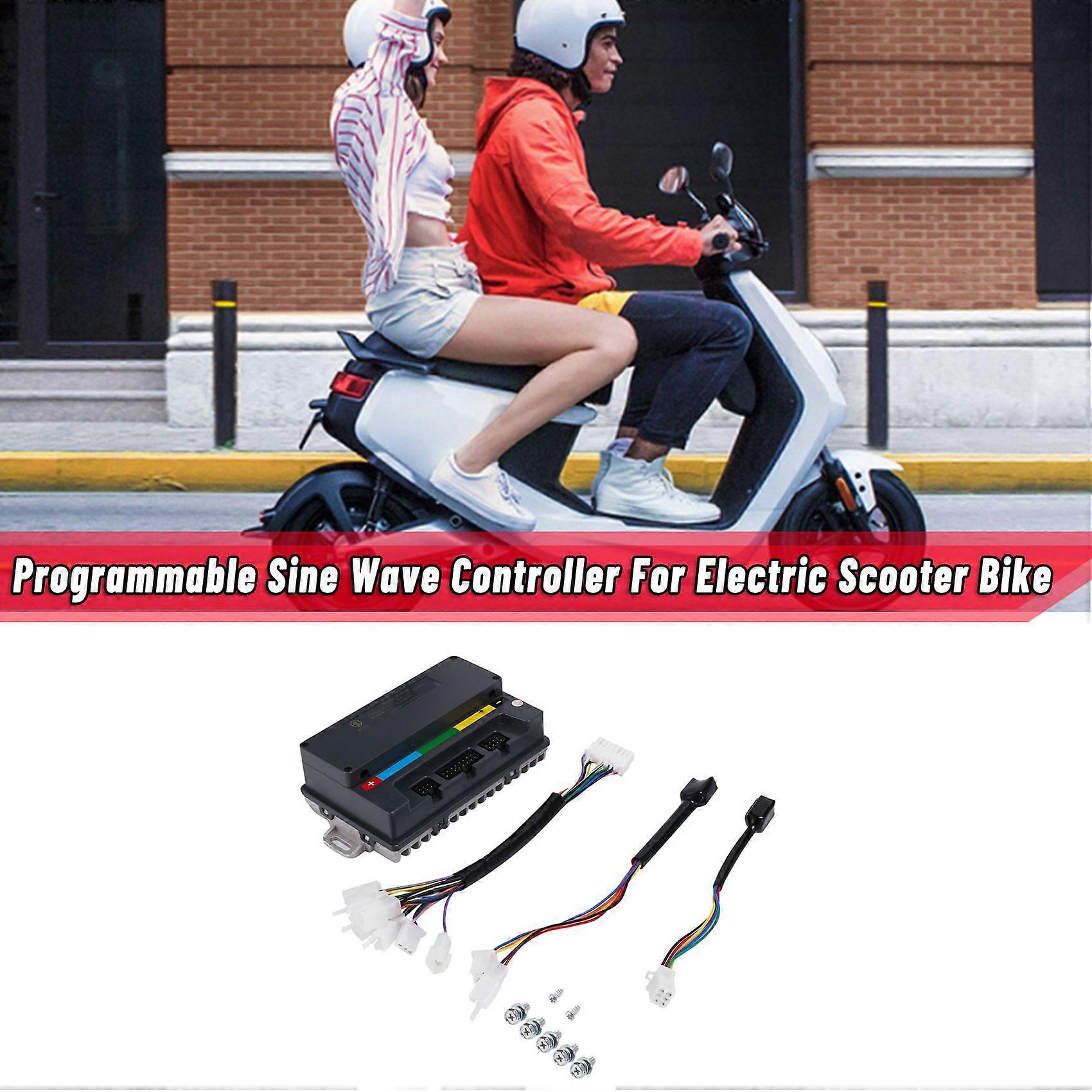 EM50SP 72V 50A 55KPH Programmable Sine Wave Controller for Electric ...