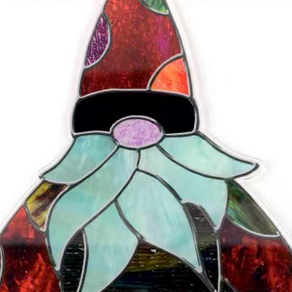 Acrylic Faceless Dwarf for Doll Garden Statue Stake Pile Outdoor Yard ...