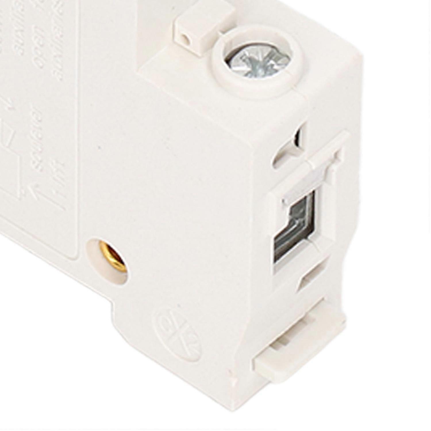 Miniature Circuit Breaker 1P Residual Current Isolator DIN Rail Mount 230V 400V 10A DZ47‑63 C10 ...