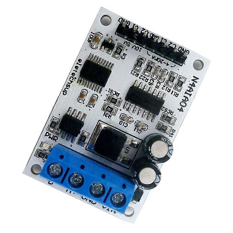4-20MA Voltage Signal Acquisition RS485 Modbus RTU Module for PLC ...