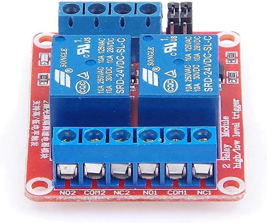 4pcs 5V 2channel relay module with optocoupler, 2way relay relay ...