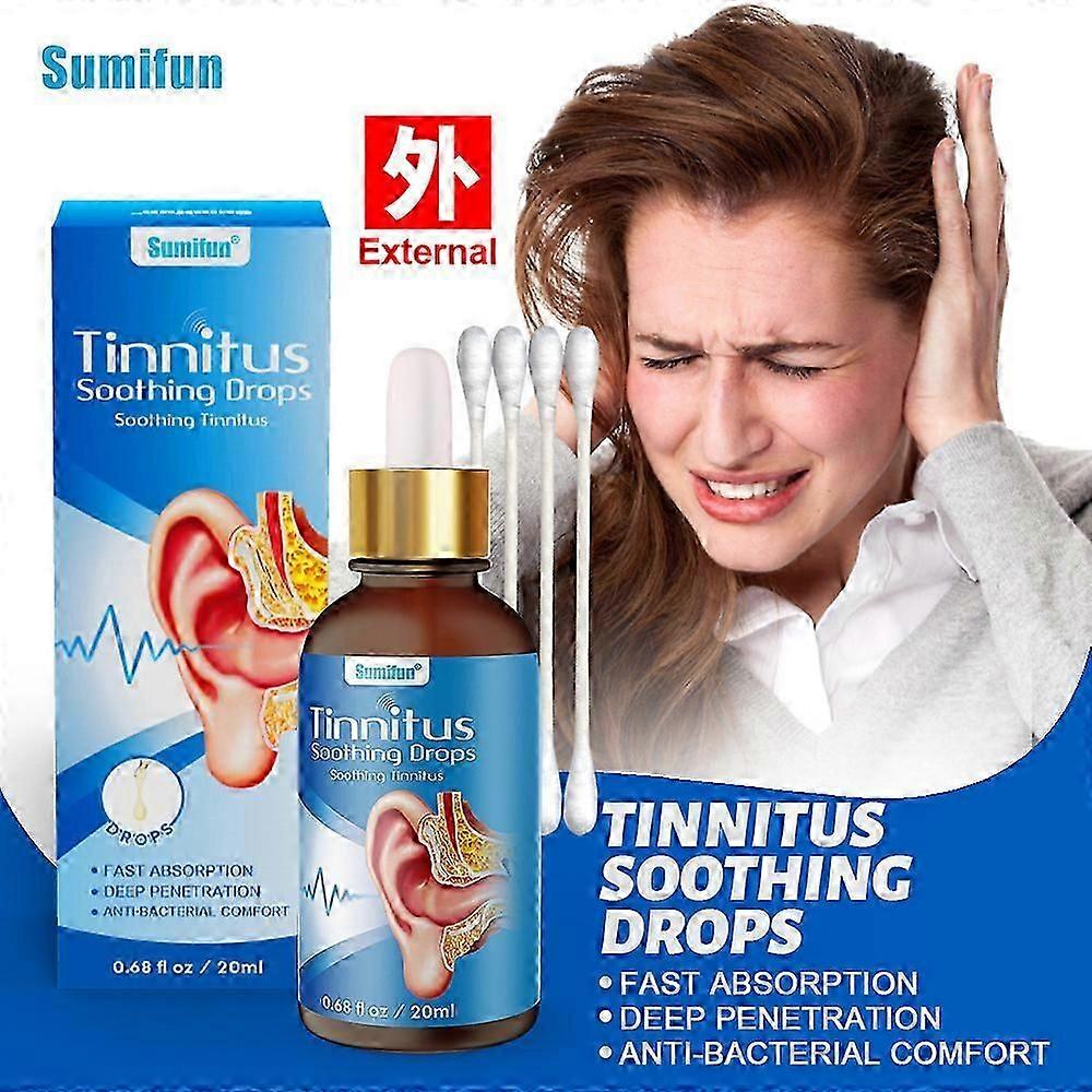 Tinnitus Relief for Ringing Ears, Natural Herbal Blend, Support Ear ...