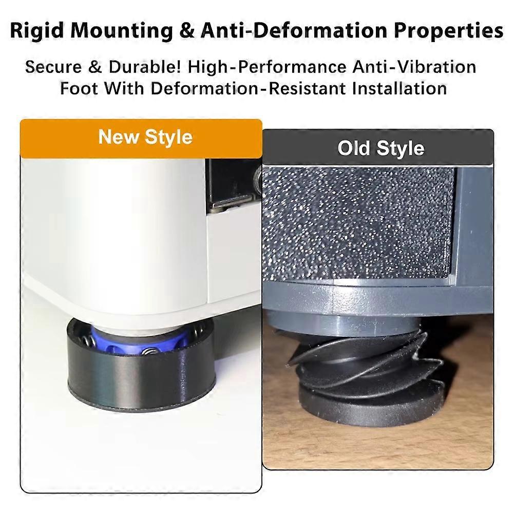 Upgrade for Bambu Lab P2S Anti Vibration Feet Anti-Slip Anti-Shock Quad ...