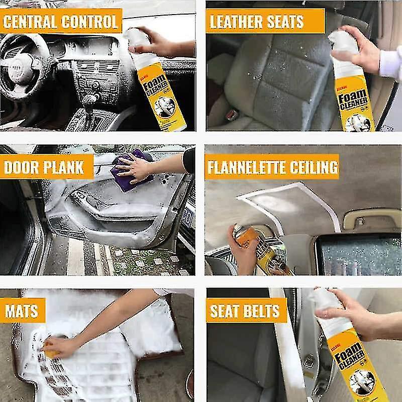 New Multi-purpose Foam Cleaner Rust Remover Cleaning Car House Seat ...
