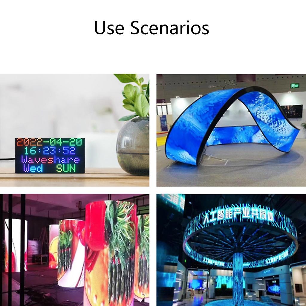 96x48 RGB Flexible LED Panel Matrix Programmable Addressable NeoPixel ...