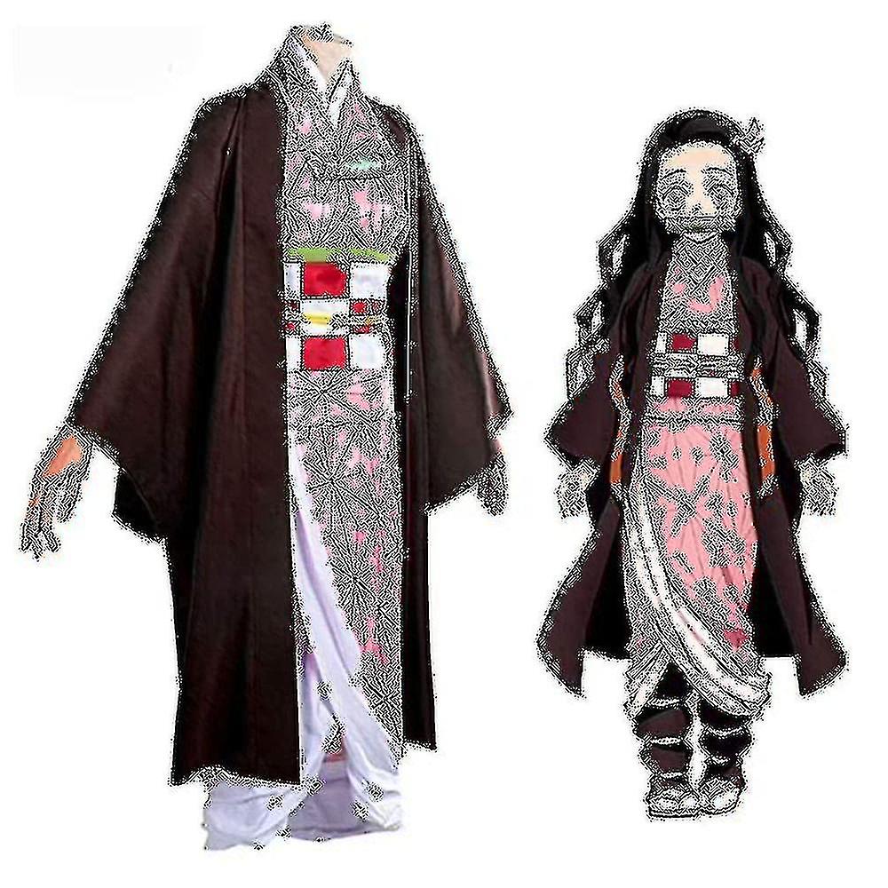 2023-demon Slayer Brother And Sister Kamado Nezuko Cosplay Costume ...