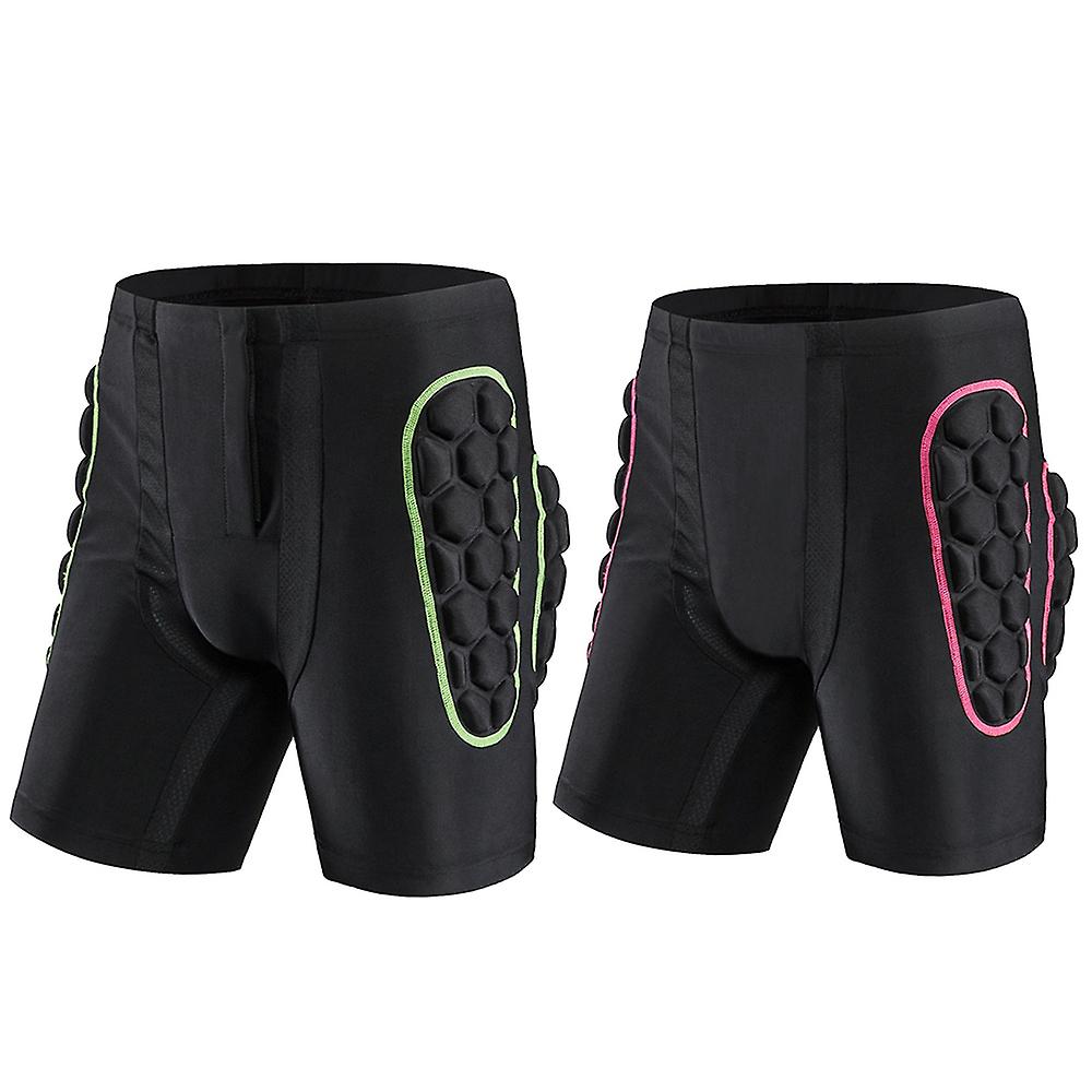 Women's Hip Butt Protection Padded Shorts Armor Hip Protection Shorts ...