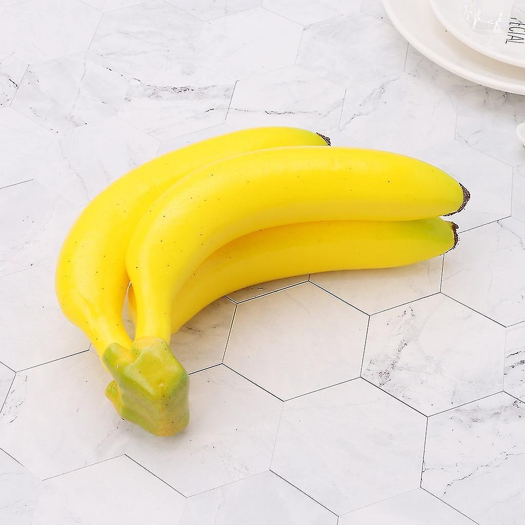 Realistic Lifelike Artificial Banana Bunch Fruit Fake Display Prop ...