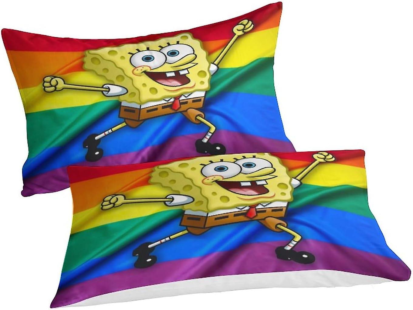 HOUKIG Spongebob for Boys Girls Comforter Covers 3D Printed Anime ...
