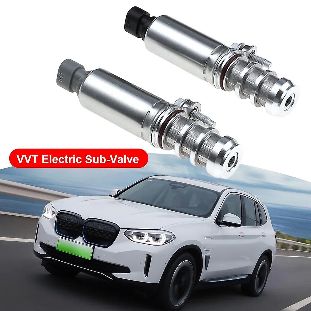 Intake & Exhaust Camshaft Position Actuator Aluminum Solenoid Cam Oil ...