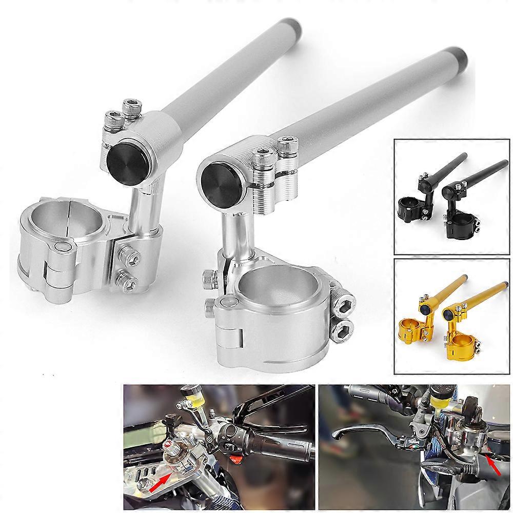 37mm 45mm 51mm 52mm 58mm CNC Motorcycle Racing Riser Raised Higher ...