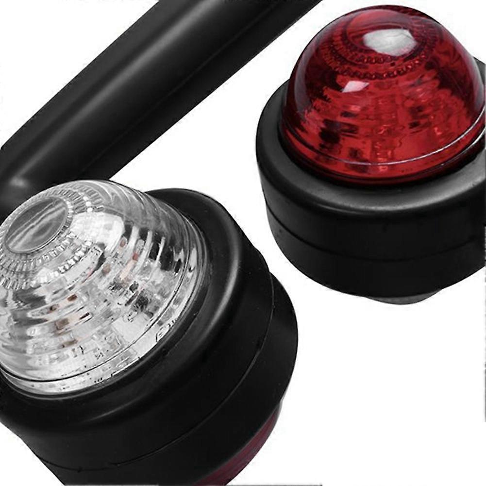 1 Pair Truck Trailer Caravan 12/24V LED Trailer Waist Light Warning ...