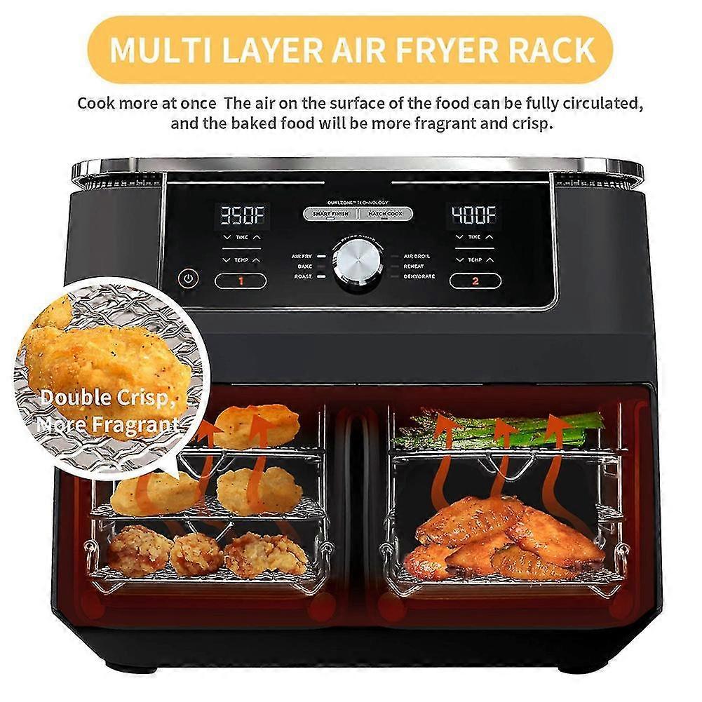 Rack For Ninja Dual, Multi-layer Food Dehydrator Rack Toast Grill ...