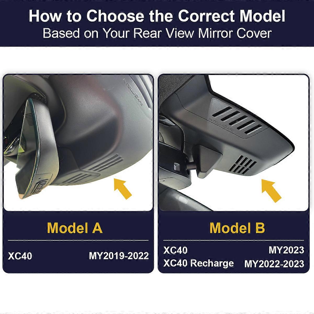 Dash Cam for VOLVO XC90 XC60 XC40 S90 V90 S60 V60 C40 for Polestar 2 ...