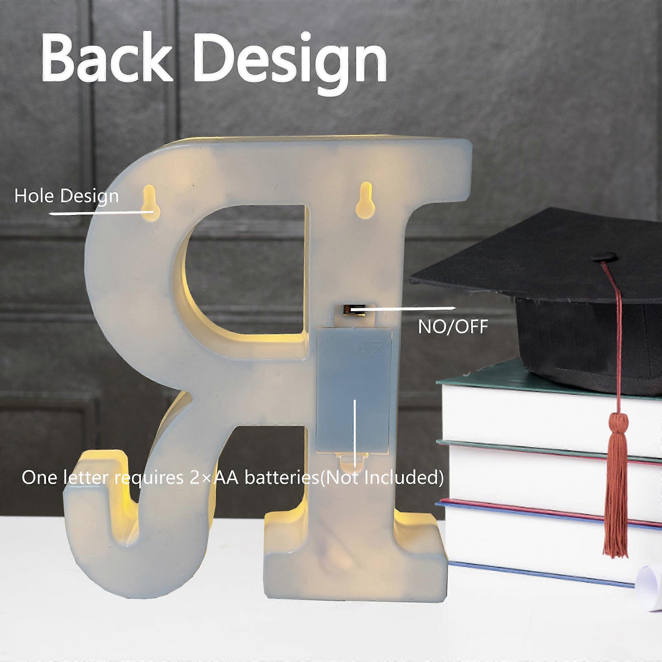 Graduation Decorations Class of 2024,8 LED Marquee Light Up Letter Grad ...