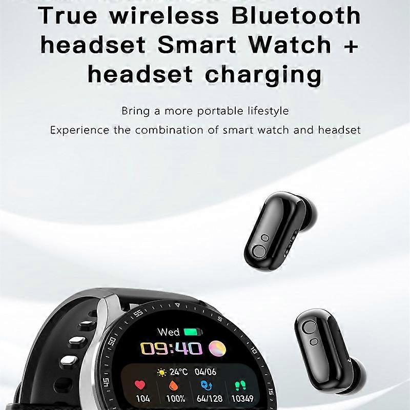 Smart Watch X7 Earphones Built-in TWS Earbuds Bluetooth Dual Headset ...