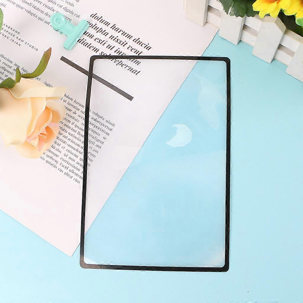PVC Magnifier Sheet 3X Book Page Magnification Magnifying Reading Lens ...