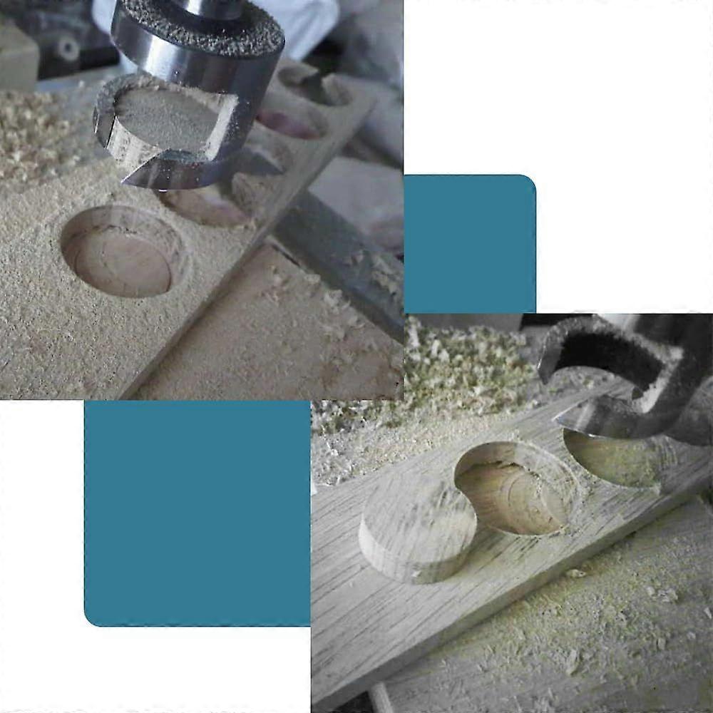 Wood Plug Cutter Wood Plug Drill Bit Dowel Making Cutting Tool for ...