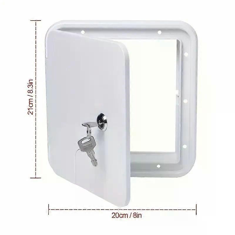 Marine Square Cable Hatch White Safety Square Electric Cable Hatch ...