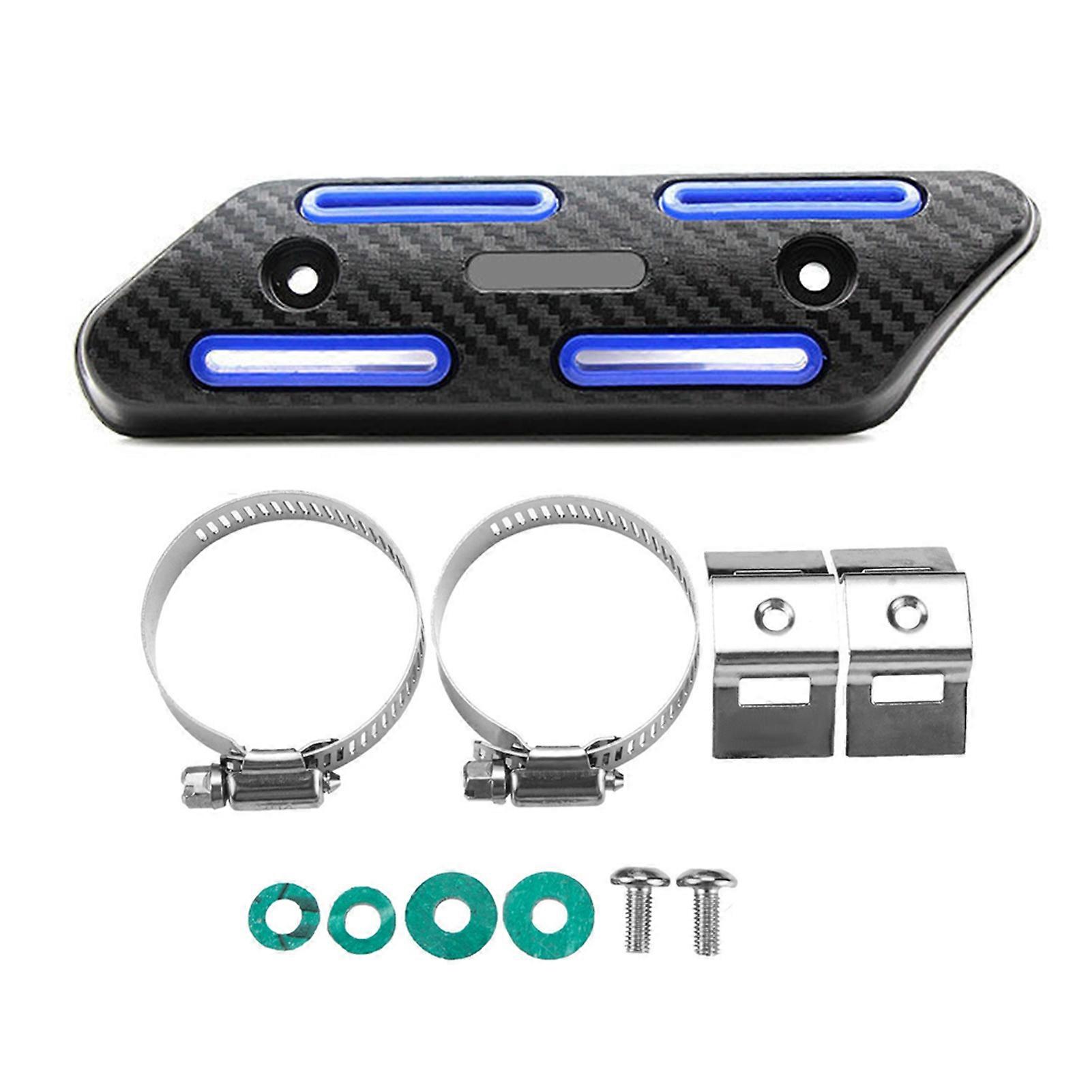 Motorcycle Exhaust Pipe Heat Shield Universal CRF Modification Anti ...