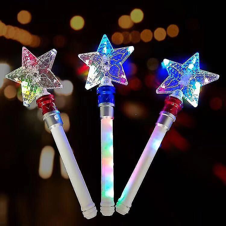 Spinning Wand Light Up Princess Wand For Girls - Birthday Gift | Fruugo UK