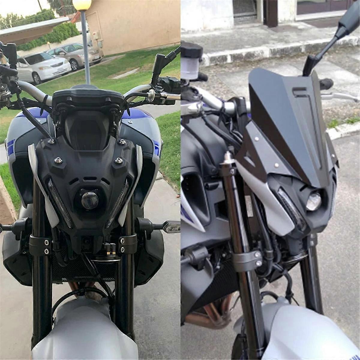 Motorcycle Windshield Windscreen Deflector Fairing Wind Shield Cover ...