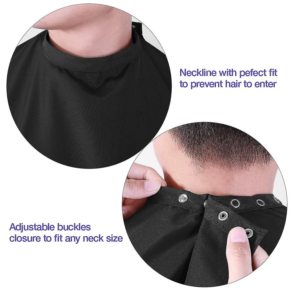 Barber Cape With Snap Closure For Hair Cutting - Professional Salon ...