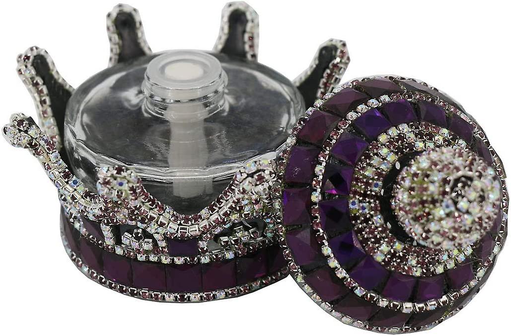 Crystal Crown Car Fragrance Diffuser,Perfume Bottle Holder Ornament ...