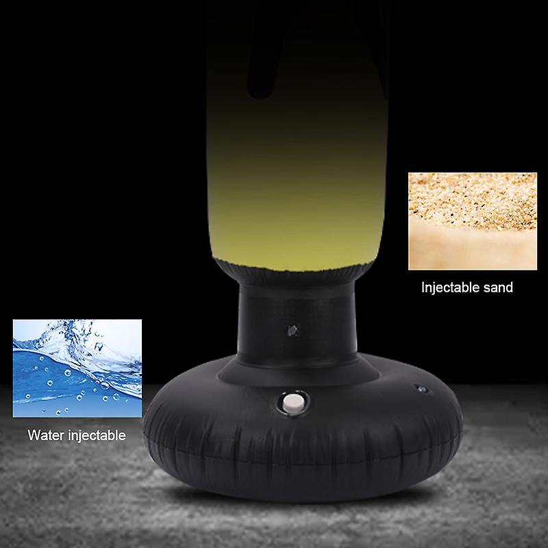 Inflatable Boxing Punching Bag 360 Degree Rotatable Tumbler Sandbags ...