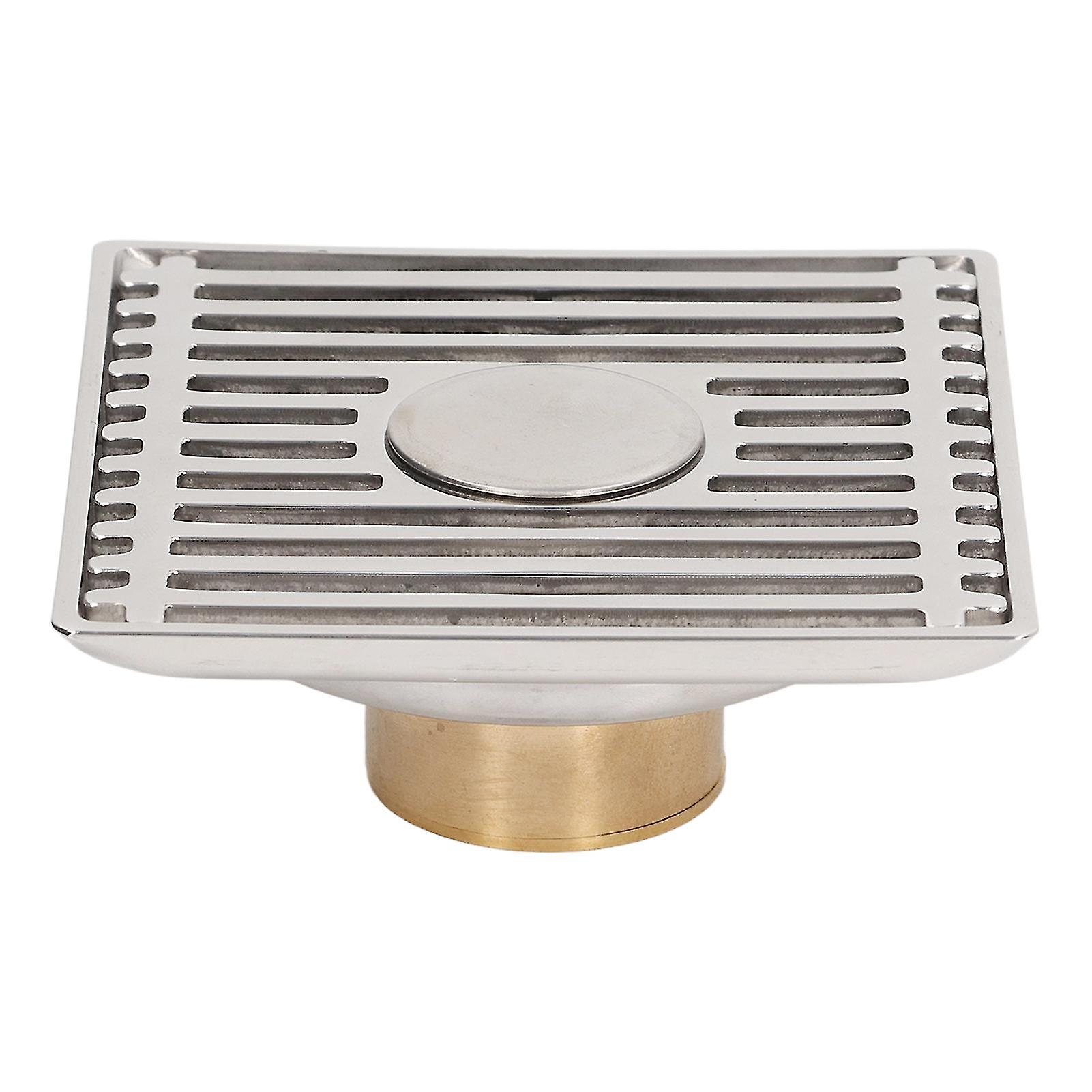 Pop-up Drain Stainless Steel, Odor Proof Floor Drain with Gravity ...