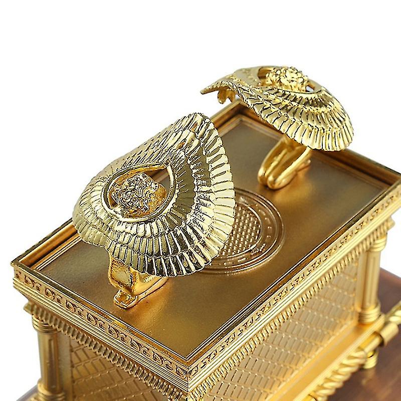 The Ark Of The Covenant Replica Statue Gold Plated With Ark Contents ...