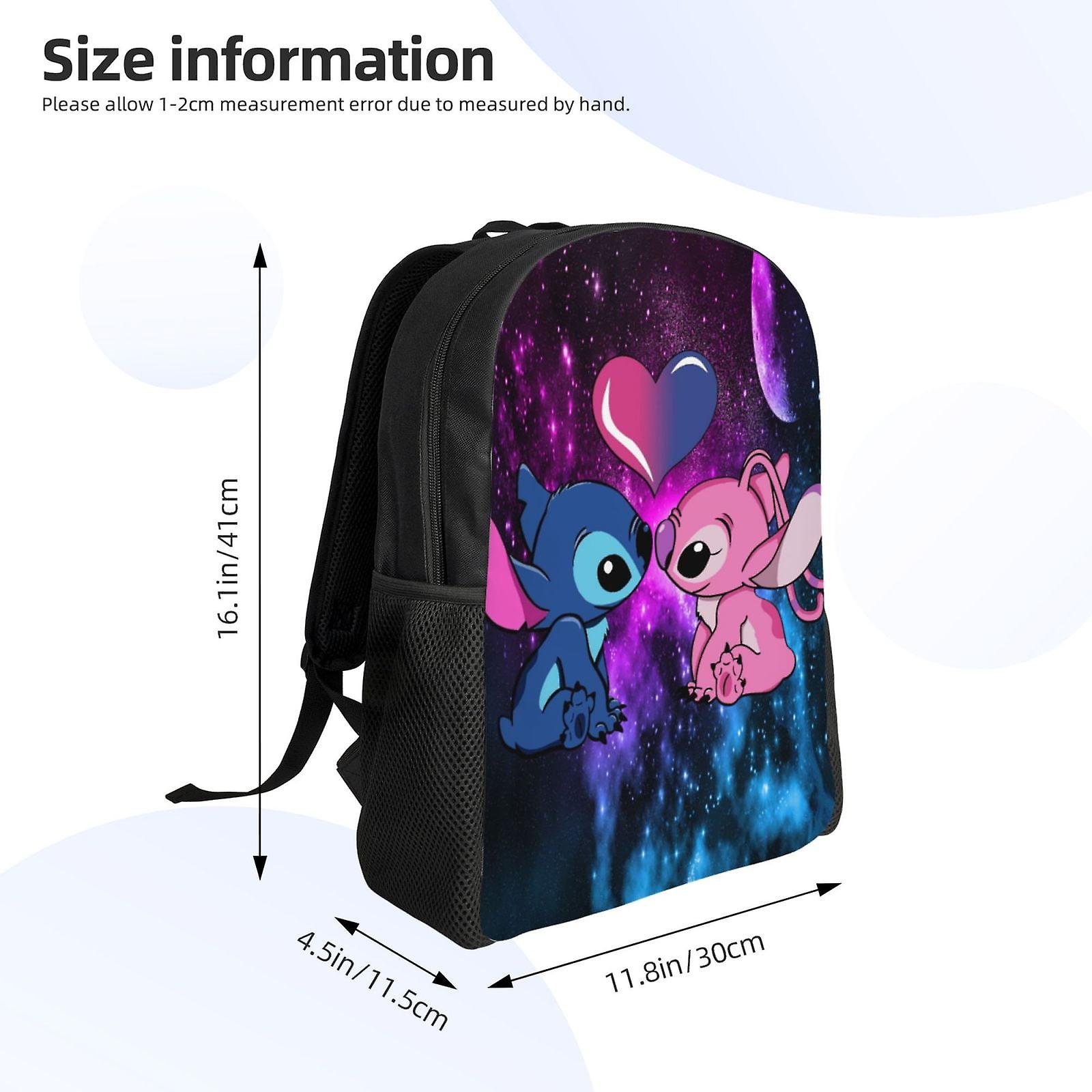 Kids Stitch Backpack 3D Print Cartoon Anime Backpacks Teenagers ...