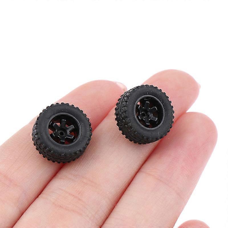 1Set DIY Racing Vehicle Toys 1:64 Car Wheels For Rubber Tire With Wheel ...