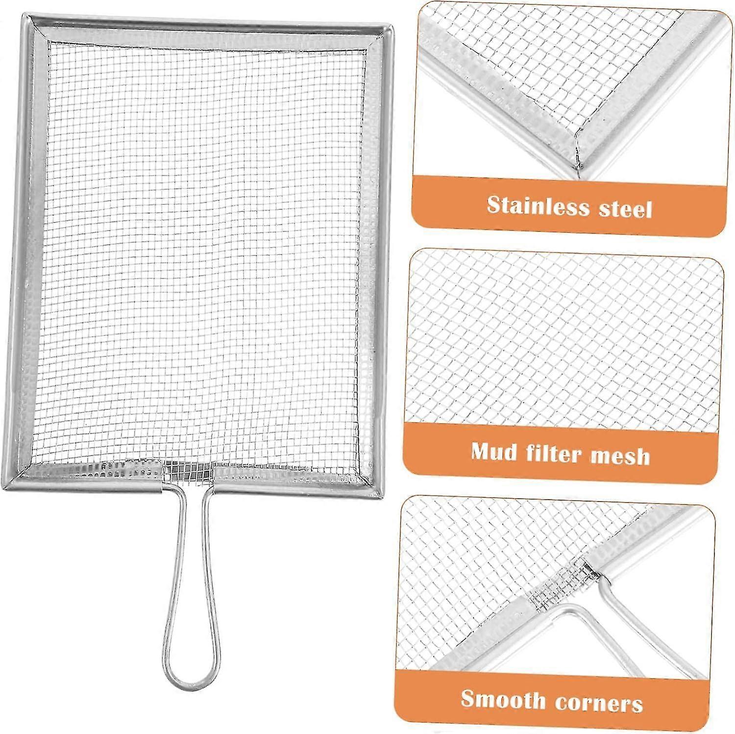 Glaze Sieve Soil Reinforcement mesh Potting Soil Sieve mud Filter Sieve ...