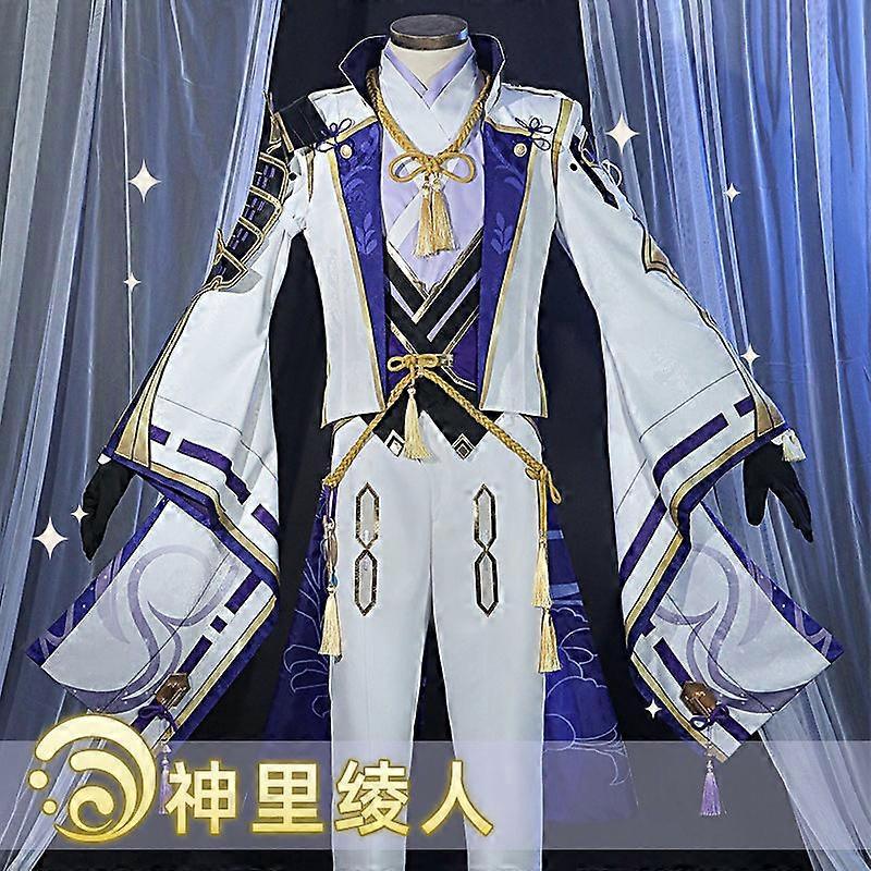 Spiel Genshin Impact Neue Rolle Cosplay Kamisato Ayato Kostüm Party ...