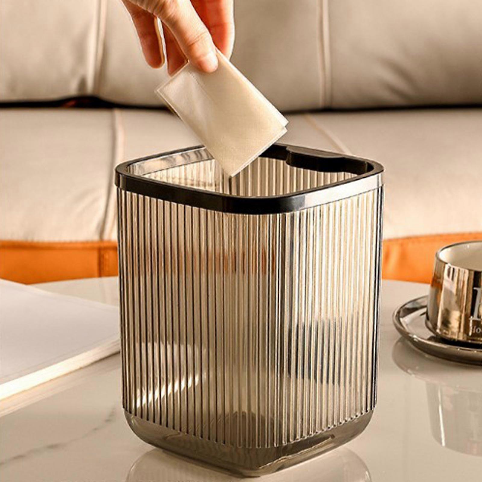 Table Trash Can Trash Can With Phone Holders Trash Can For Bathroom ...