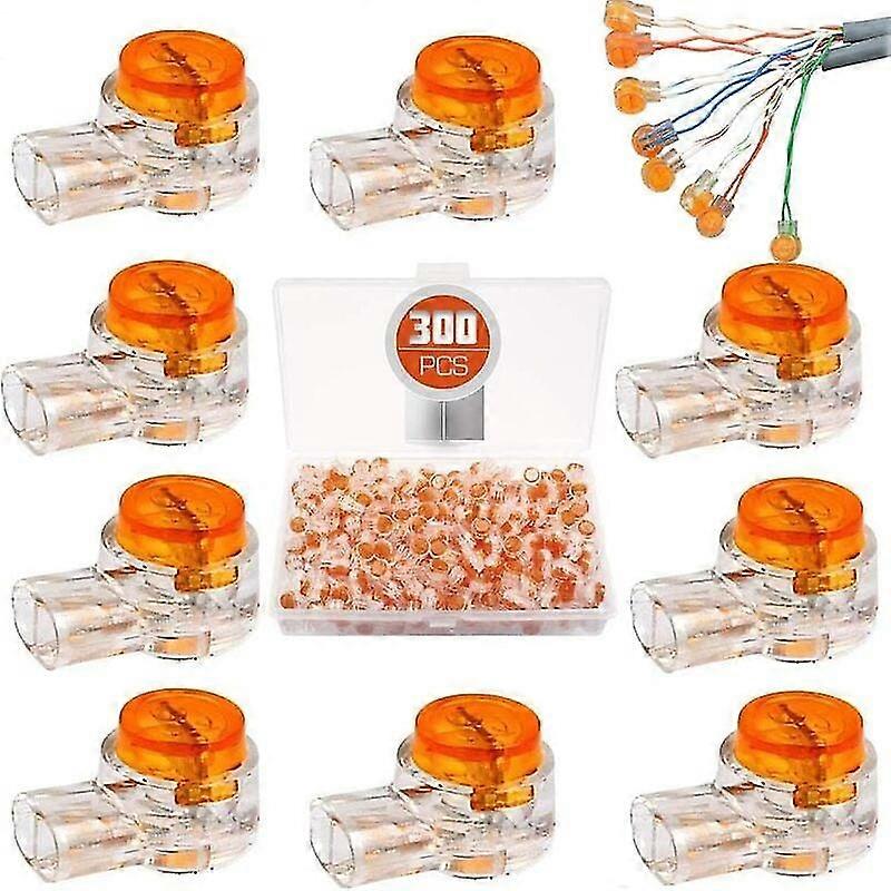 300pcs Scotchlok UY Waterproof Connector, Resin Filled Cable Connectors ...