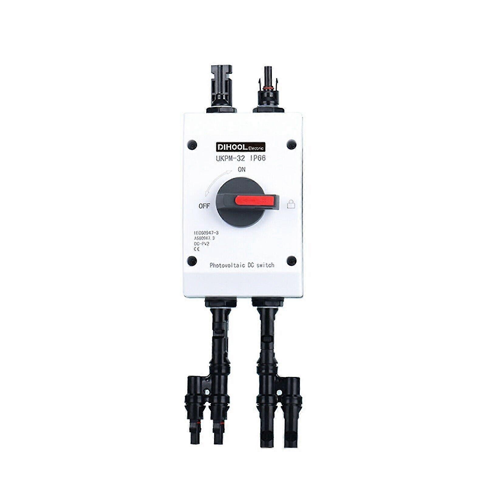 Solar Pv Changeover Switch Dc Disconnect Switch Disconnect Switch 32a ...
